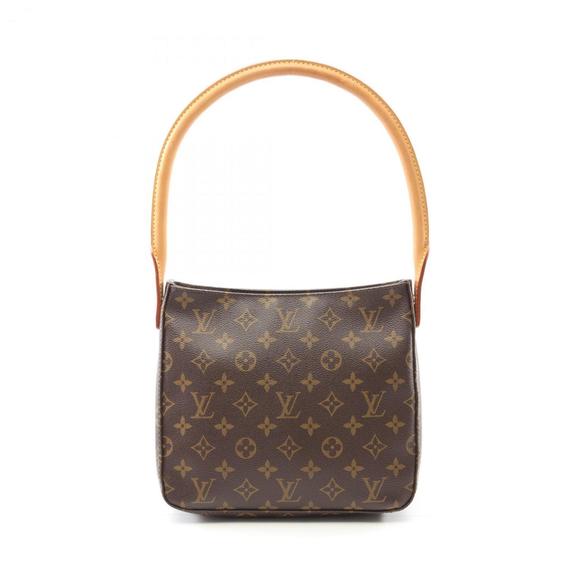 Louis Vuitton | Bags | Louis Vuitton Looping Mm Shoulder Bag Coated ...